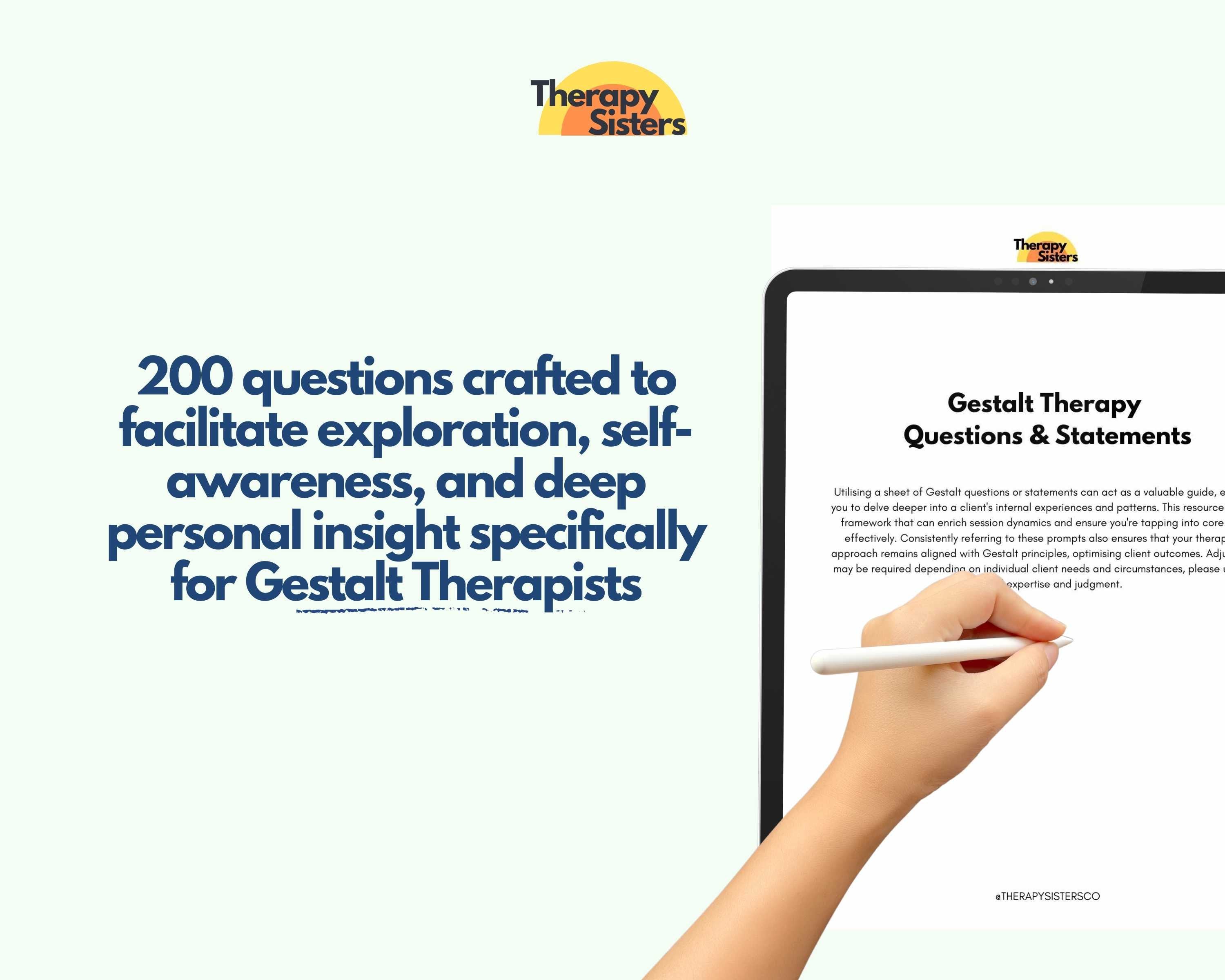 200 Gestalt Therapy Questions | Therapy Interventions Therapy Cheat ...