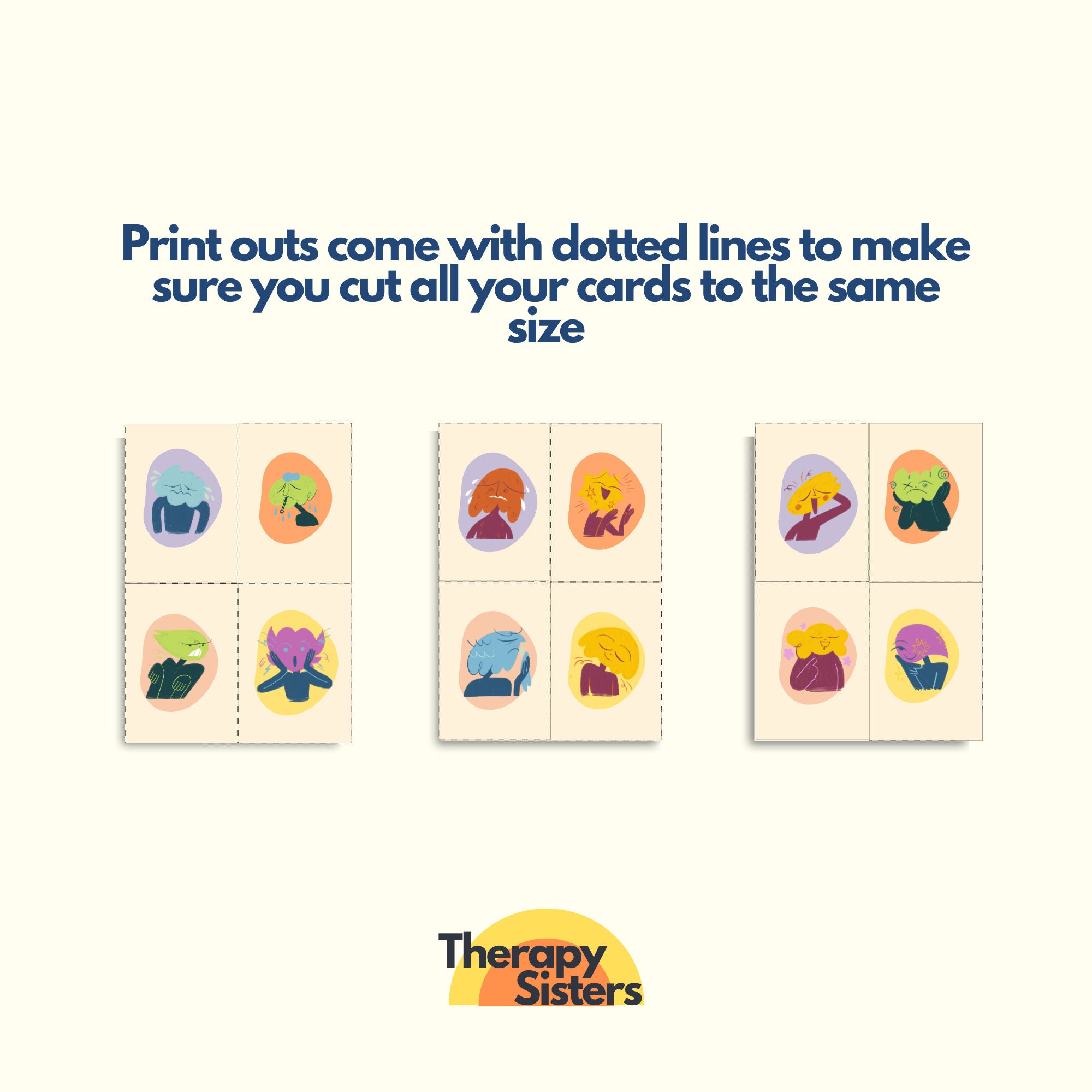 40 Teen Boys Emotion Cards Conversation Starter Adolescent Emotions ...