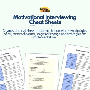 Motivational Interviewing Therapy Questions | MI Therapy Psychotherapy ...