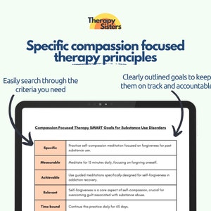 CFT SMART Goals for Addiction and Sobriety Treatment Planning ...