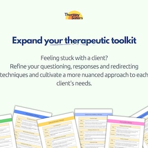 CBT Therapy Session Scripts | Therapy Note Sentence Starters Therapy ...