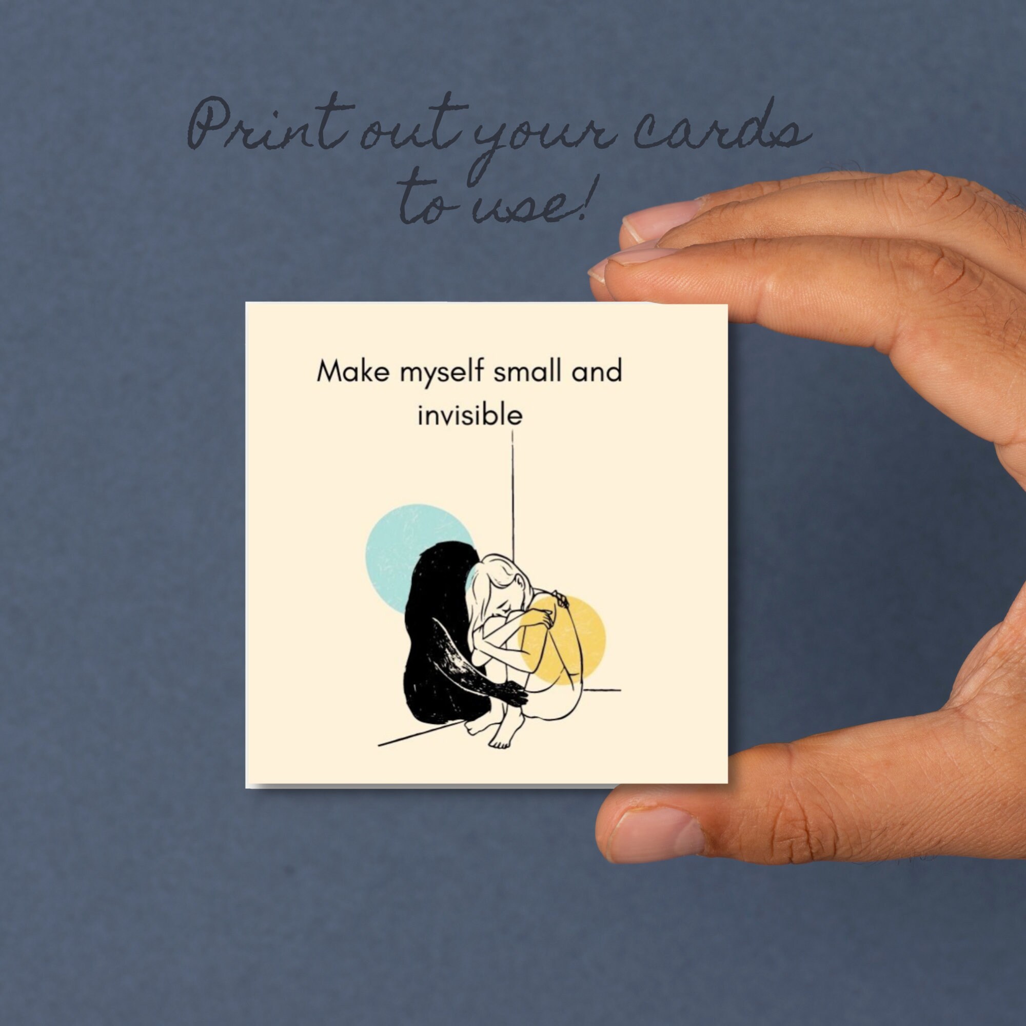 Trauma/ptsd Response Cards | Teen Therapy Card Deck Counselling Tool ...