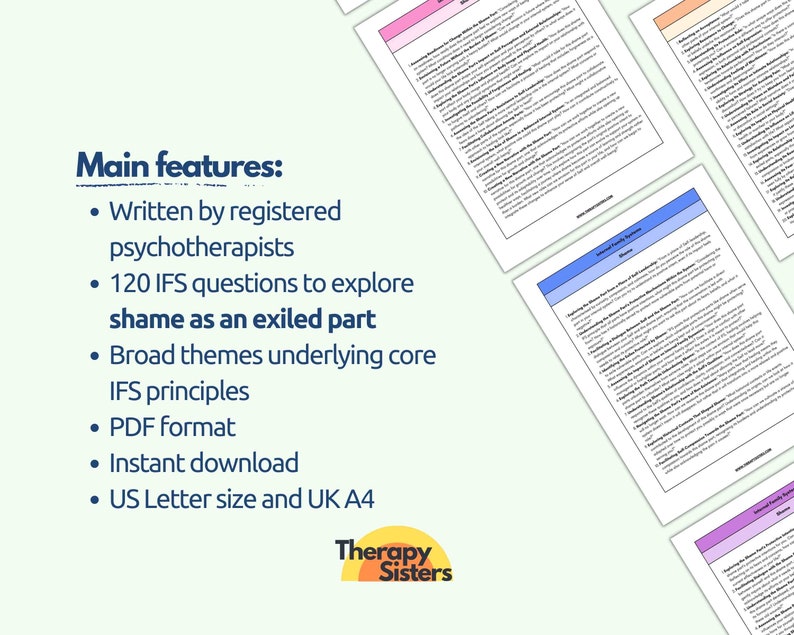 120 X IFS Exiled Part SHAME Questions | Internal Family Systems Therapy ...