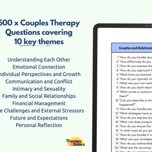 Couples Therapy Resource Bundle | Communication Tools Couples ...