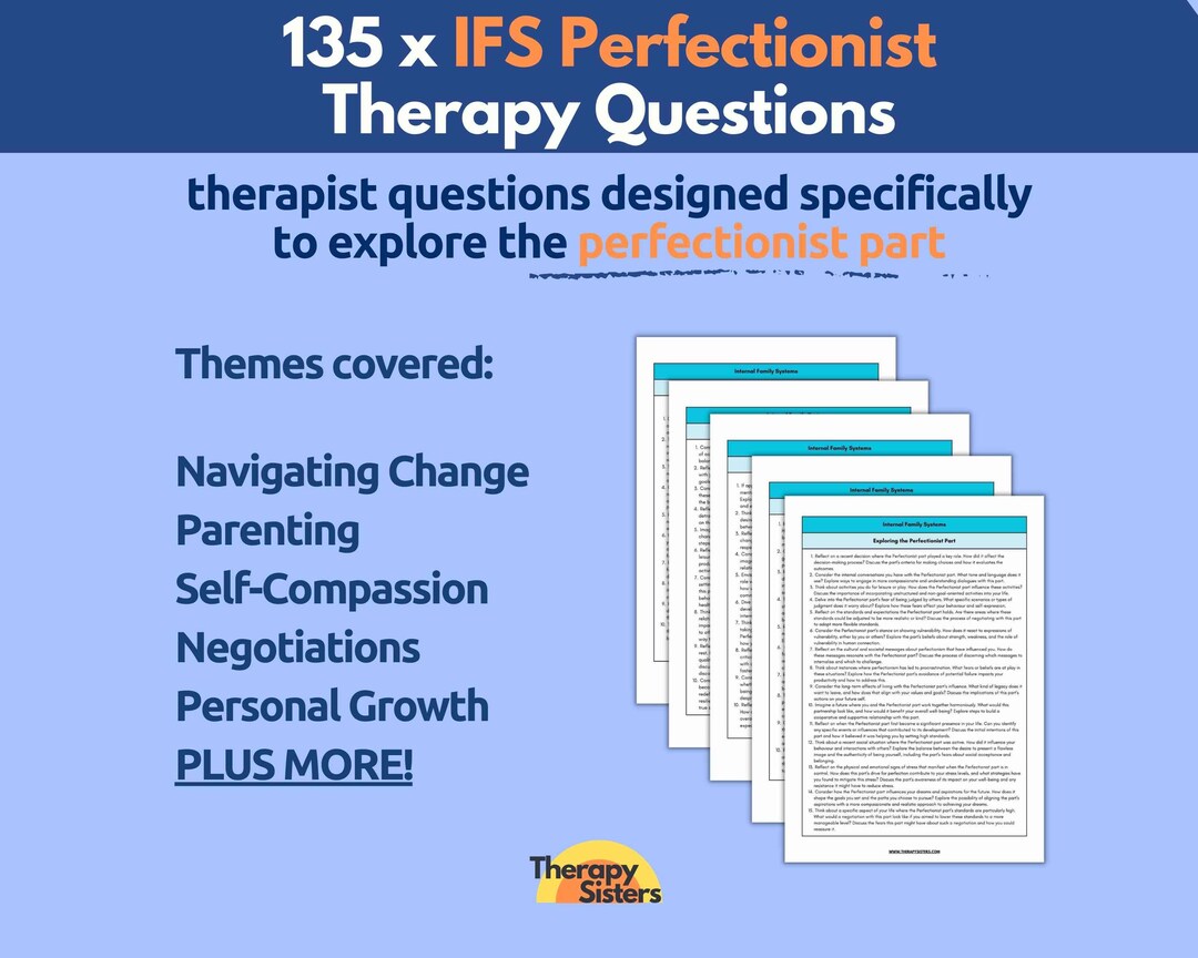 135 X IFS Perfectionist Part Questions | Internal Family Systems ...