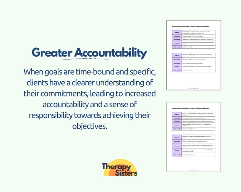 SMART Goals for Sobriety and Addiction Treatment Planning Substance ...