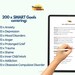 Therapist Resource Bundle 500 Therapy Questions 200 SMART Goals for ...