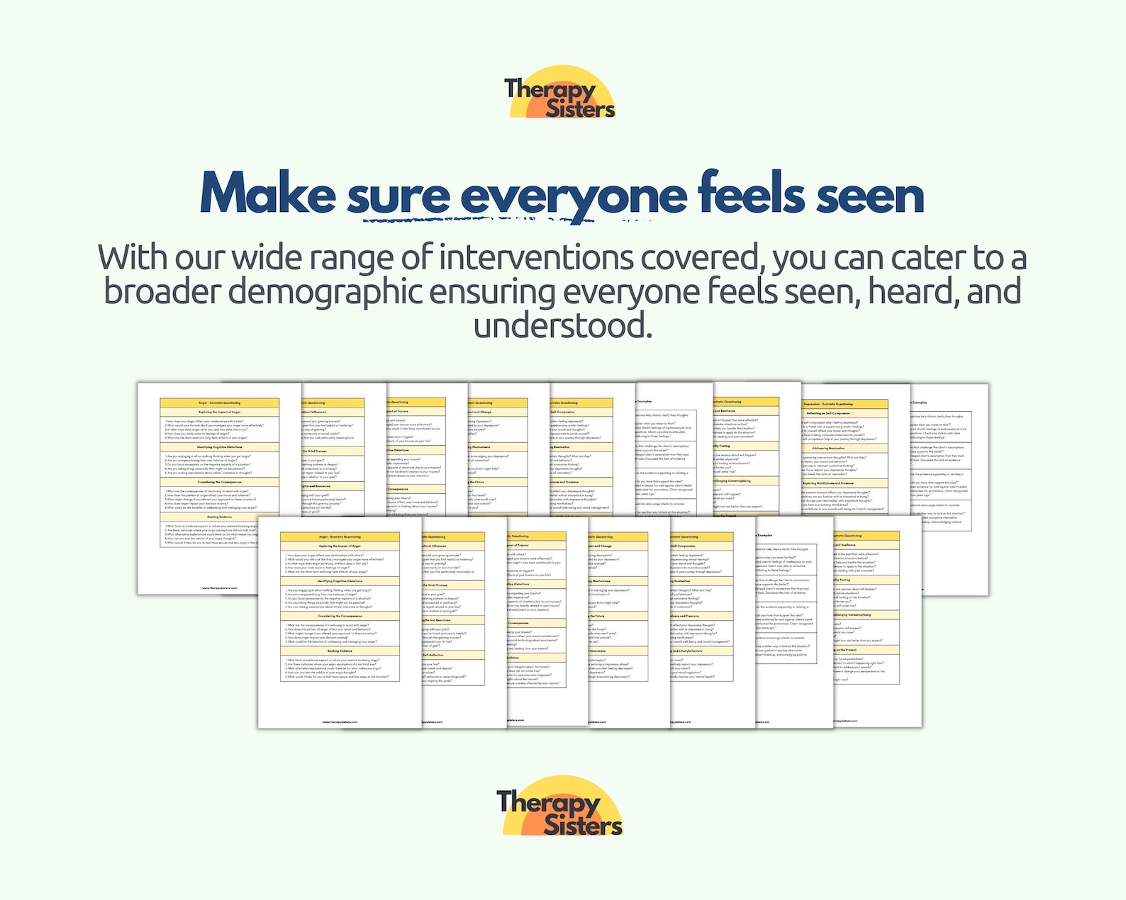 500 Socratic Questioning Therapy Questions | Intervention Phrases HIPAA ...