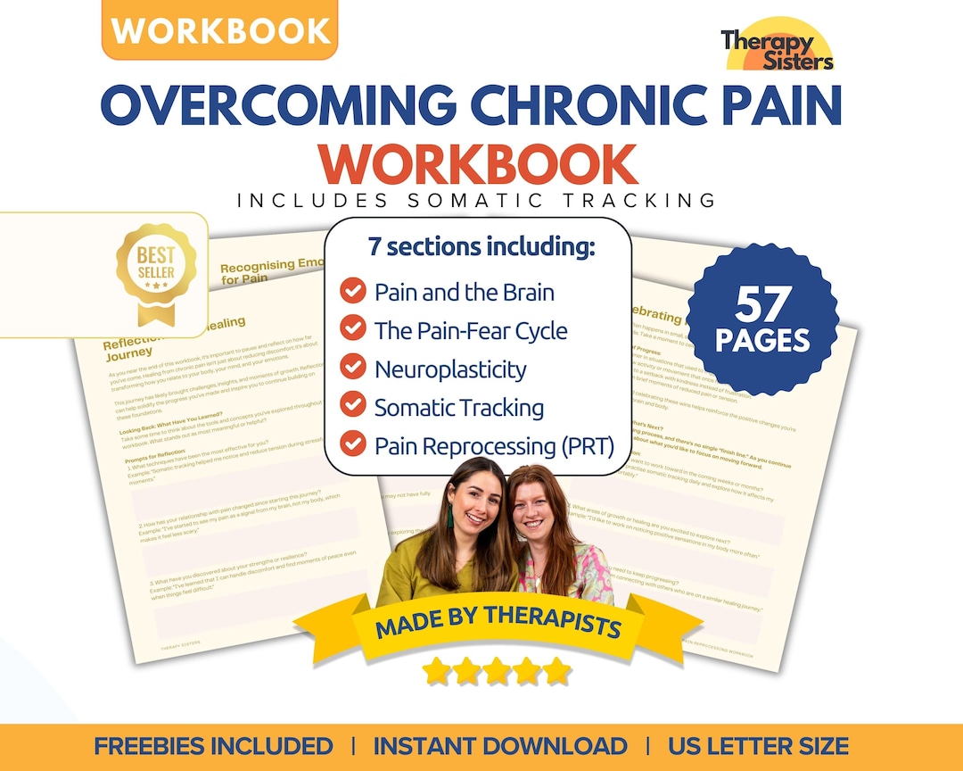 Overcoming Chronic Pain Workbook | Somatic Tracking Pain Reprocessing ...