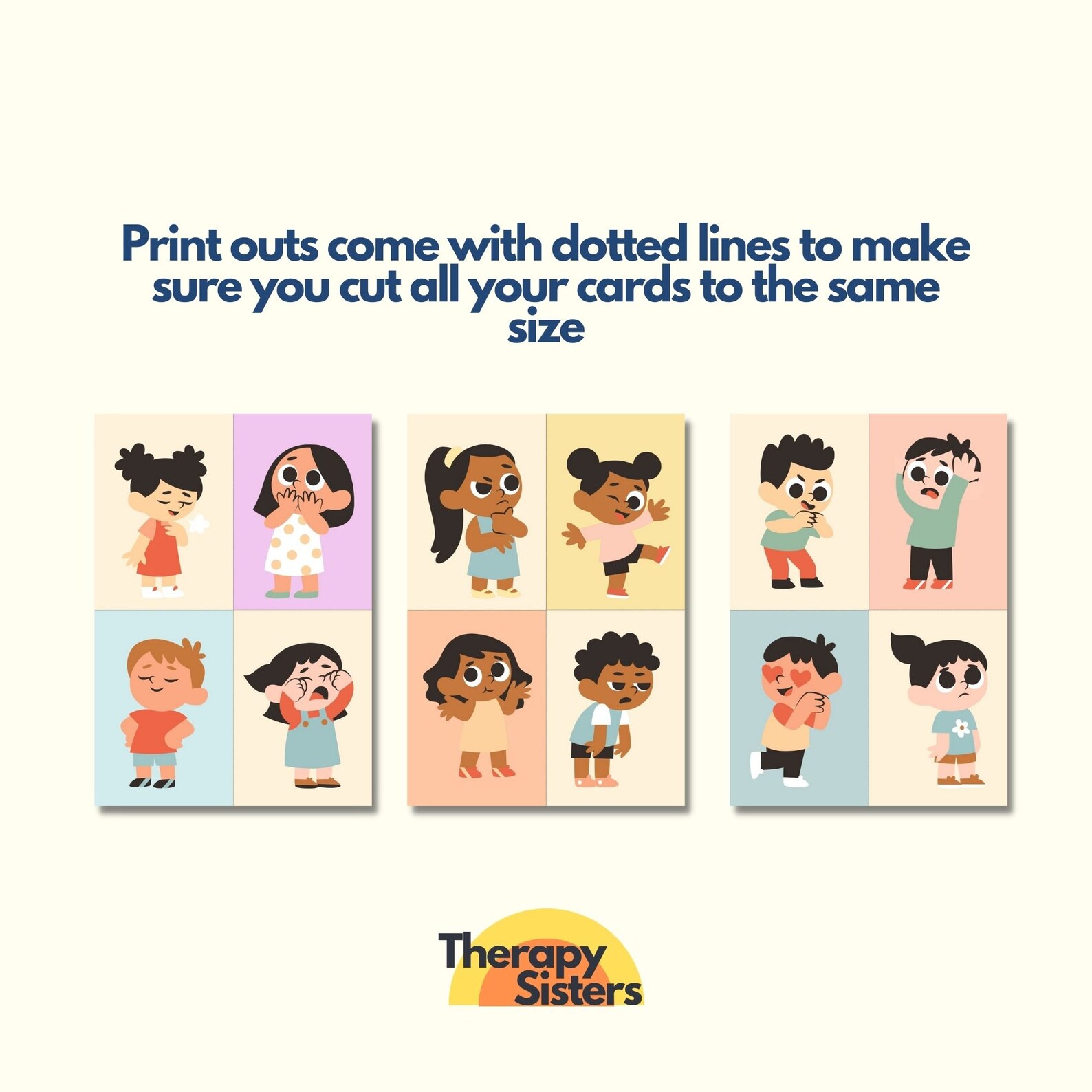 28 Kids Emotion Cards | Conversation Starter Adolescent Emotions Lesson ...