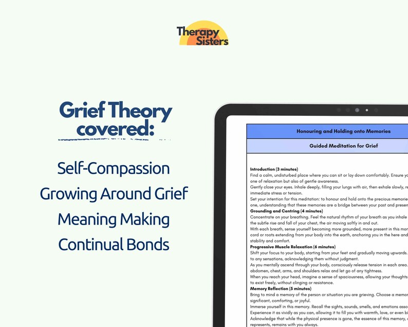 10 X 25-minute Guided Meditation Scripts for Grief | Grief and Loss ...