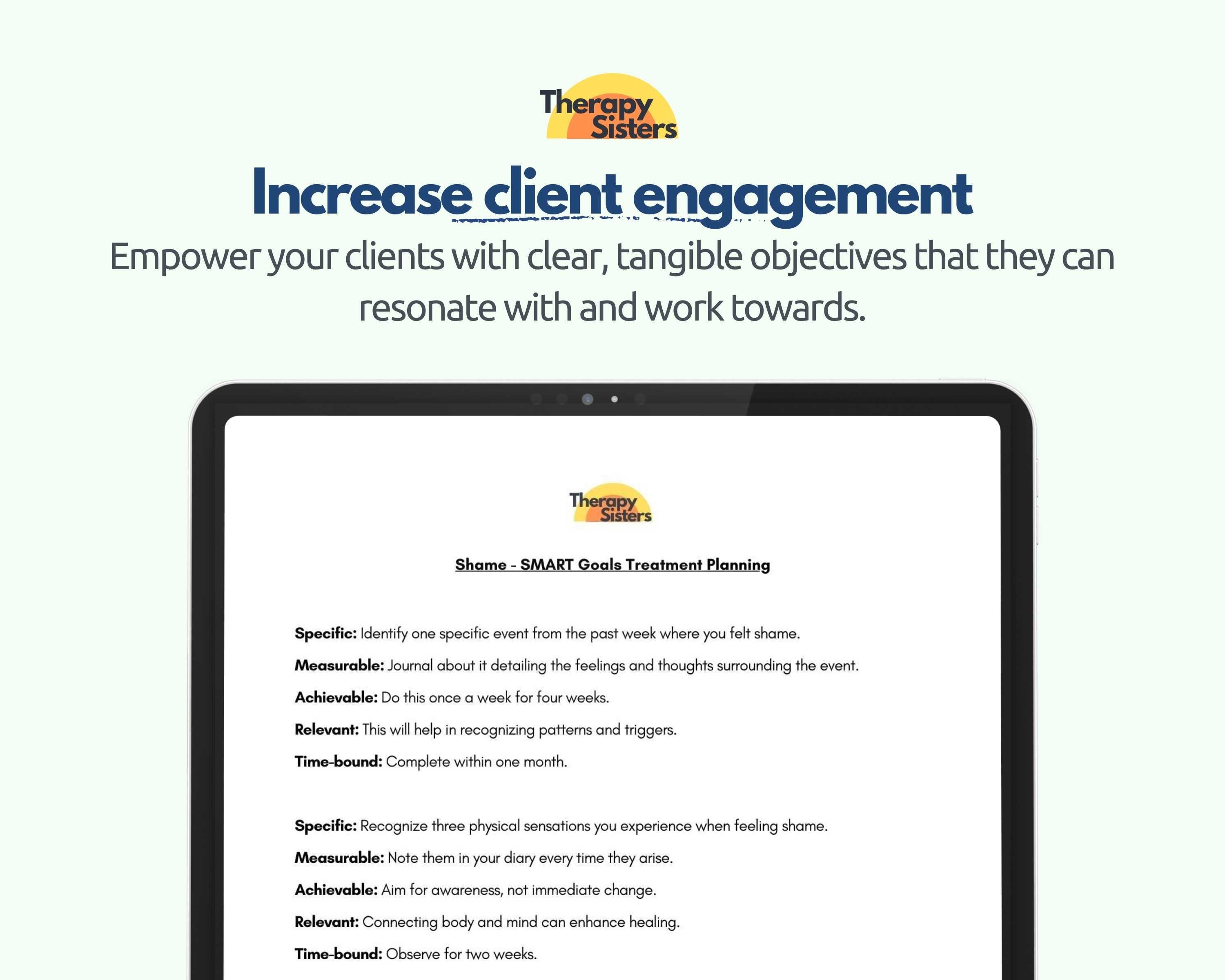 Therapist Resource Bundle 500 Therapy Questions 200 SMART Goals for ...