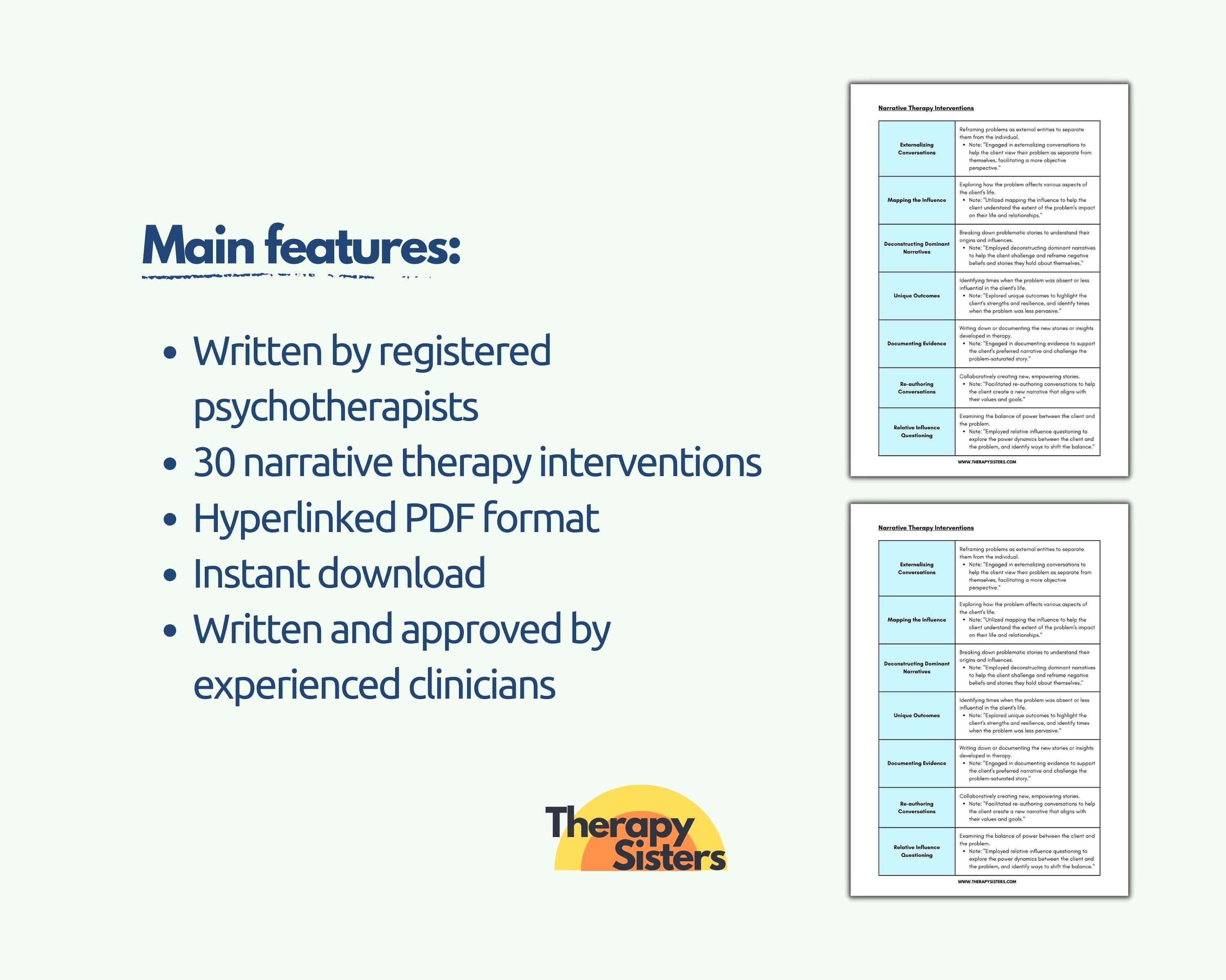 30 Narrative Therapy Interventions | Therapy Questions Therapy Cheat ...