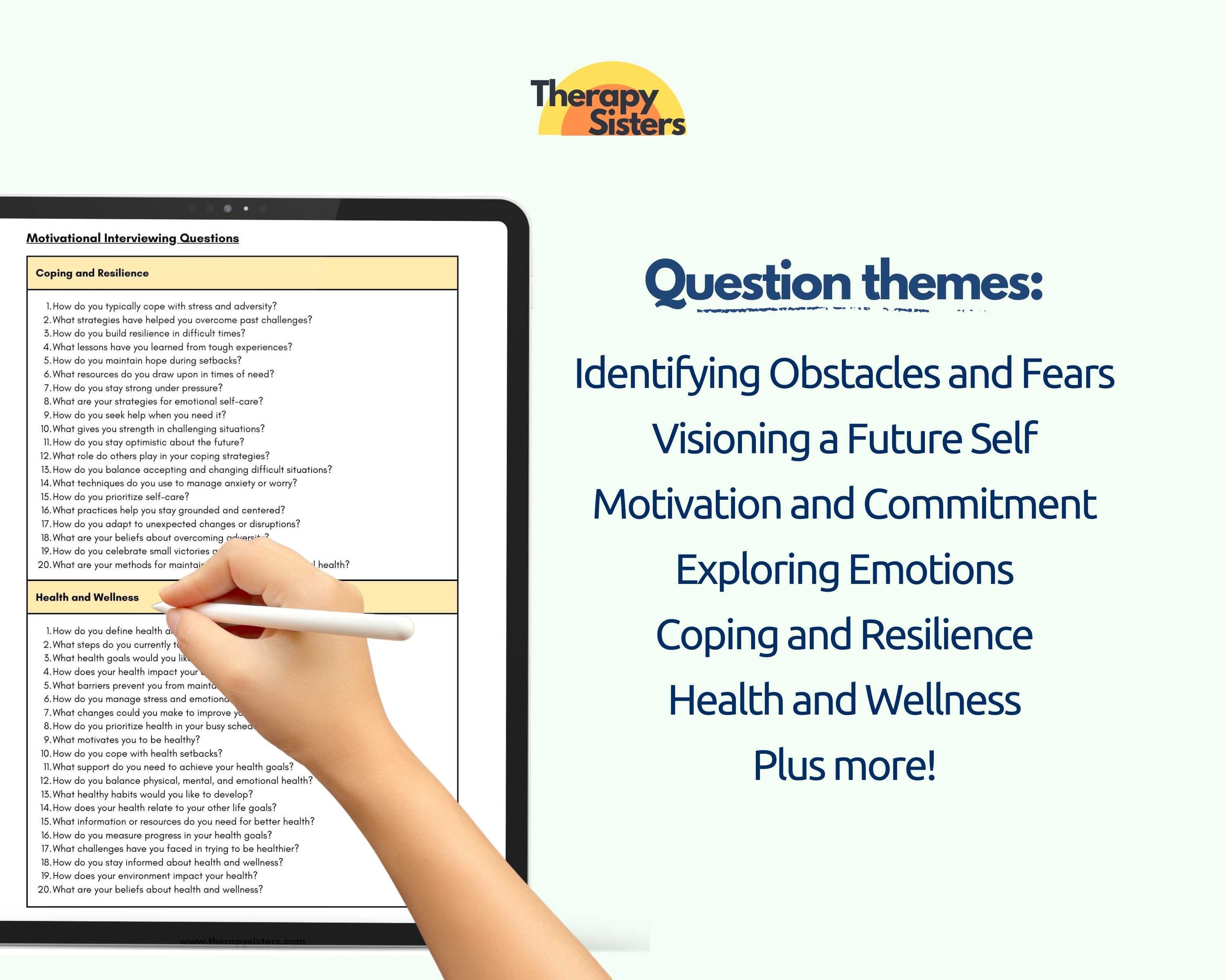 Motivational Interviewing Therapy Bundle MI Therapy Psychotherapy Notes ...