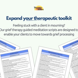 10 X 25-minute Guided Meditation Scripts for Grief | Grief and Loss ...