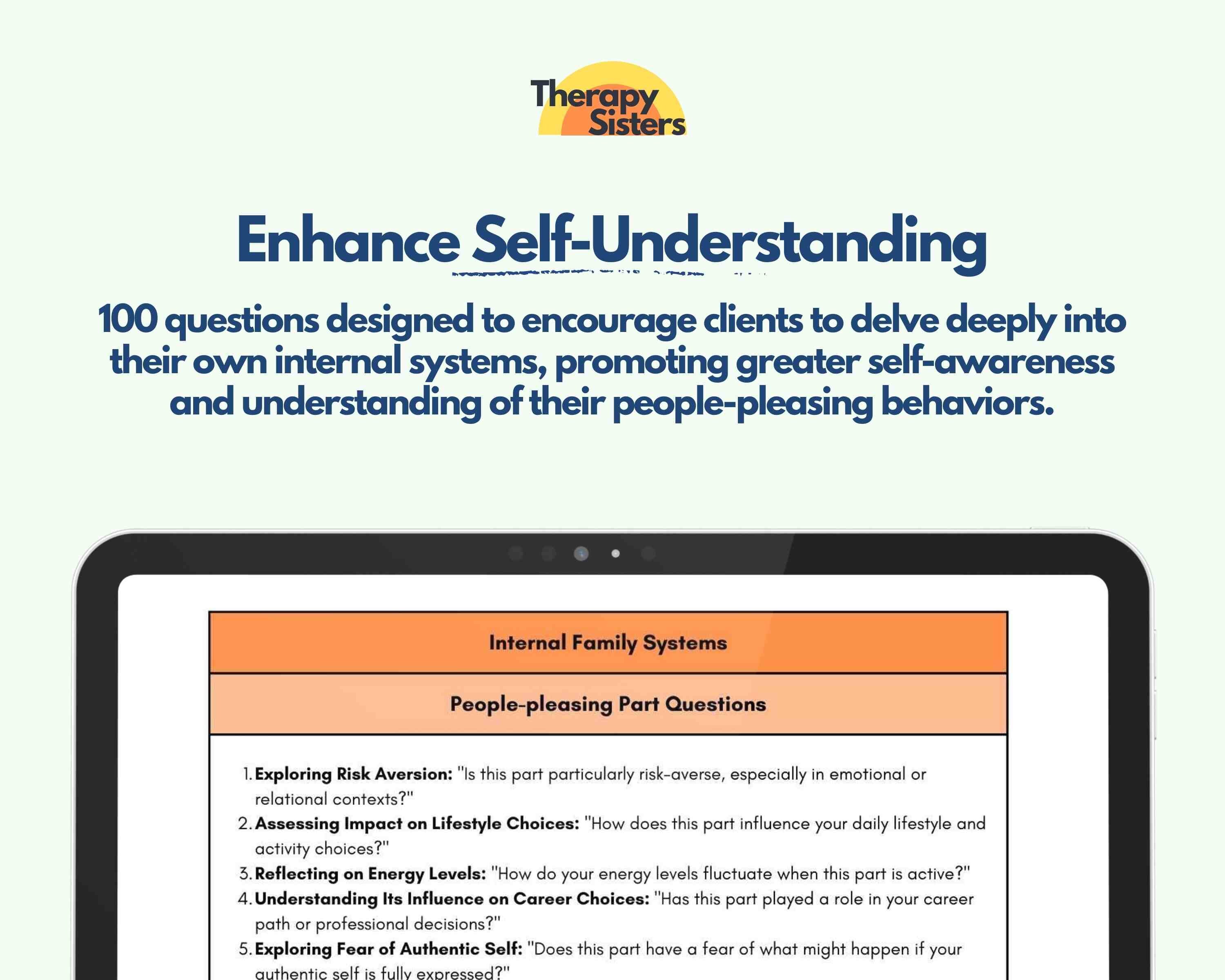 100 IFS People-pleasing Therapy Questions | Internal Family Systems ...