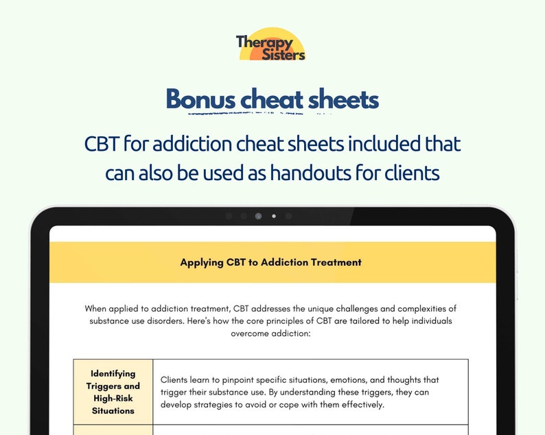 CBT for Addiction Recovery | Substance Use Therapy Interventions ...