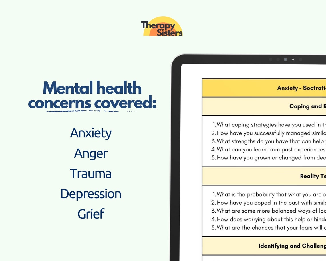 500 Socratic Questioning Therapy Questions | Intervention Phrases HIPAA ...