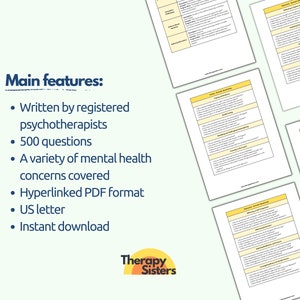 500 Socratic Questioning Therapy Questions | Intervention Phrases HIPAA ...