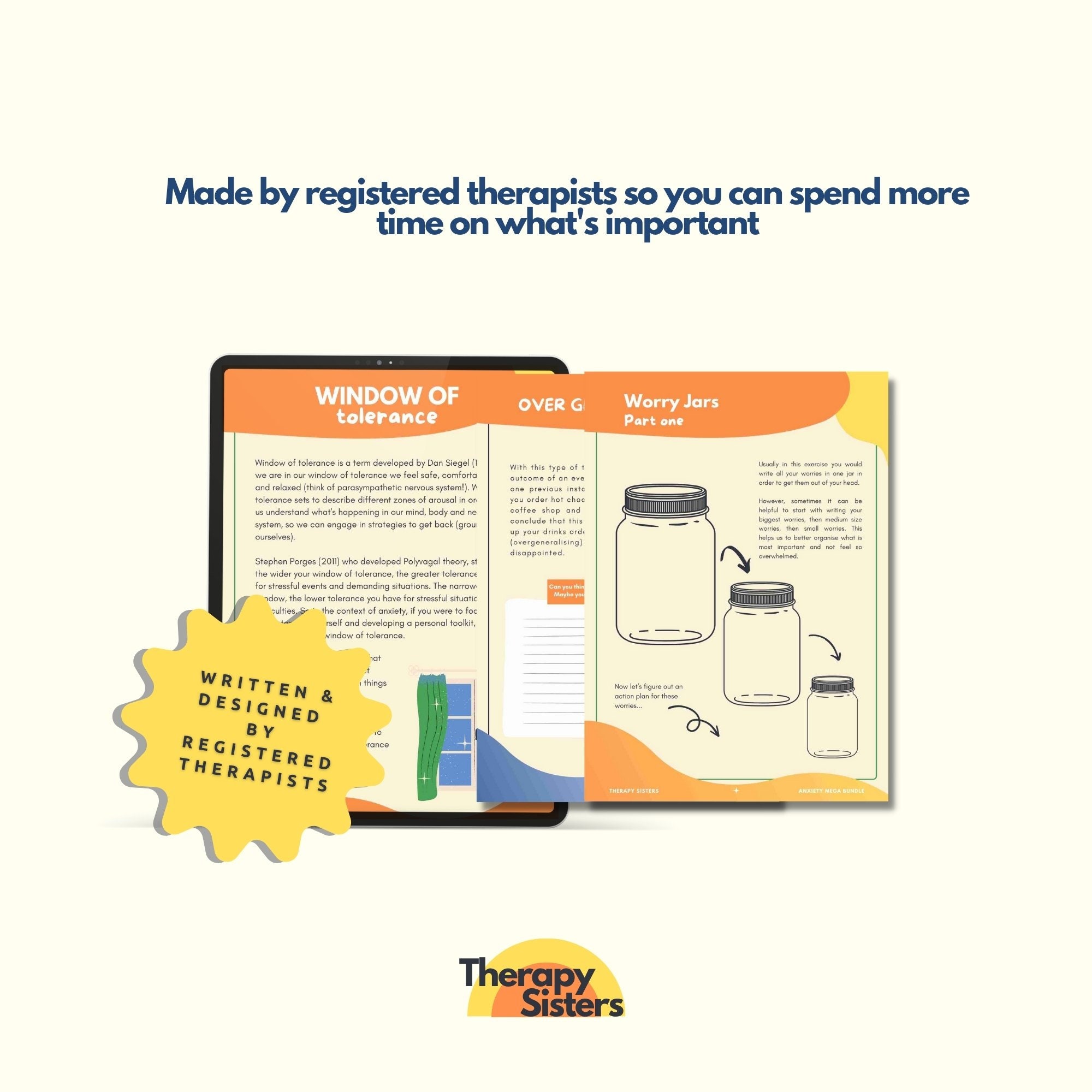 Anxiety Mega Bundle Psychologist Resource Therapy Worksheets - Etsy