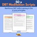 10-week 25-minute DBT Chronic Pain Meditation Scripts | Therapy ...