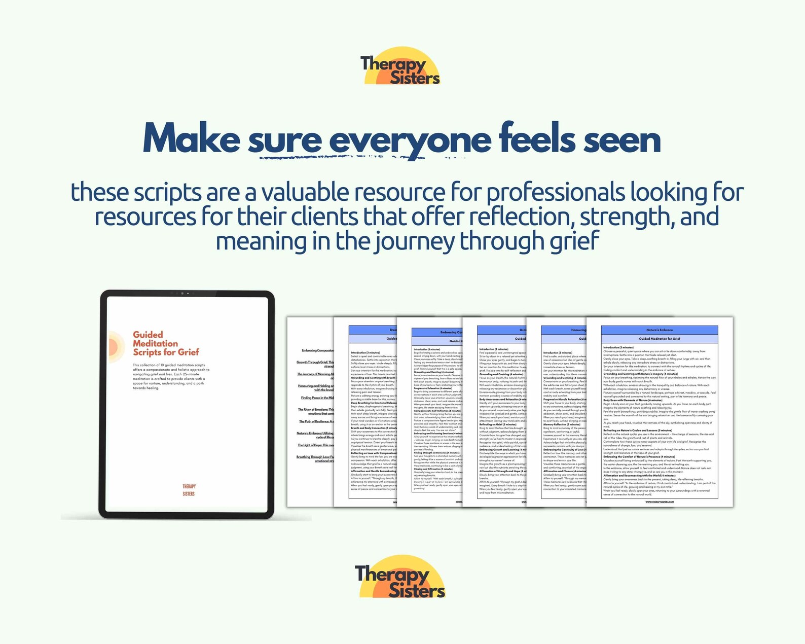 10 X 25-minute Guided Meditation Scripts for Grief | Grief and Loss ...