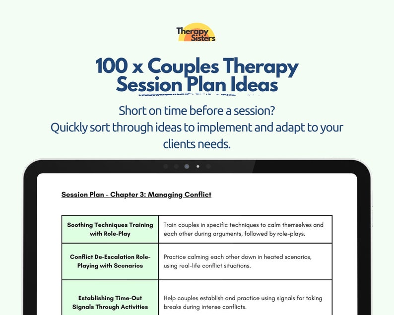 Couples Therapy Resource Bundle | Communication Tools Couples ...