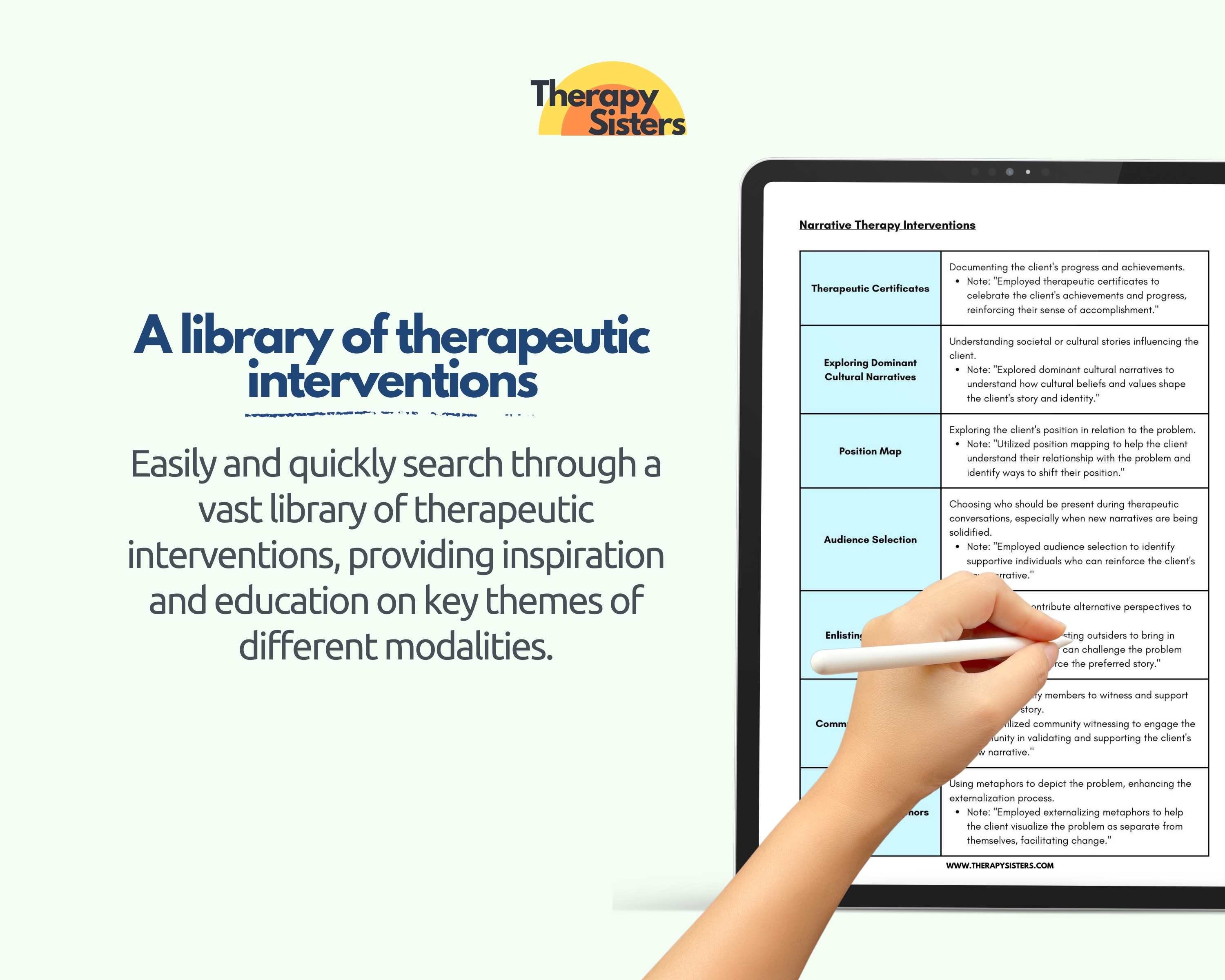 SMART Goals Treatment Planning Guide & Therapy Interventions | Therapy ...