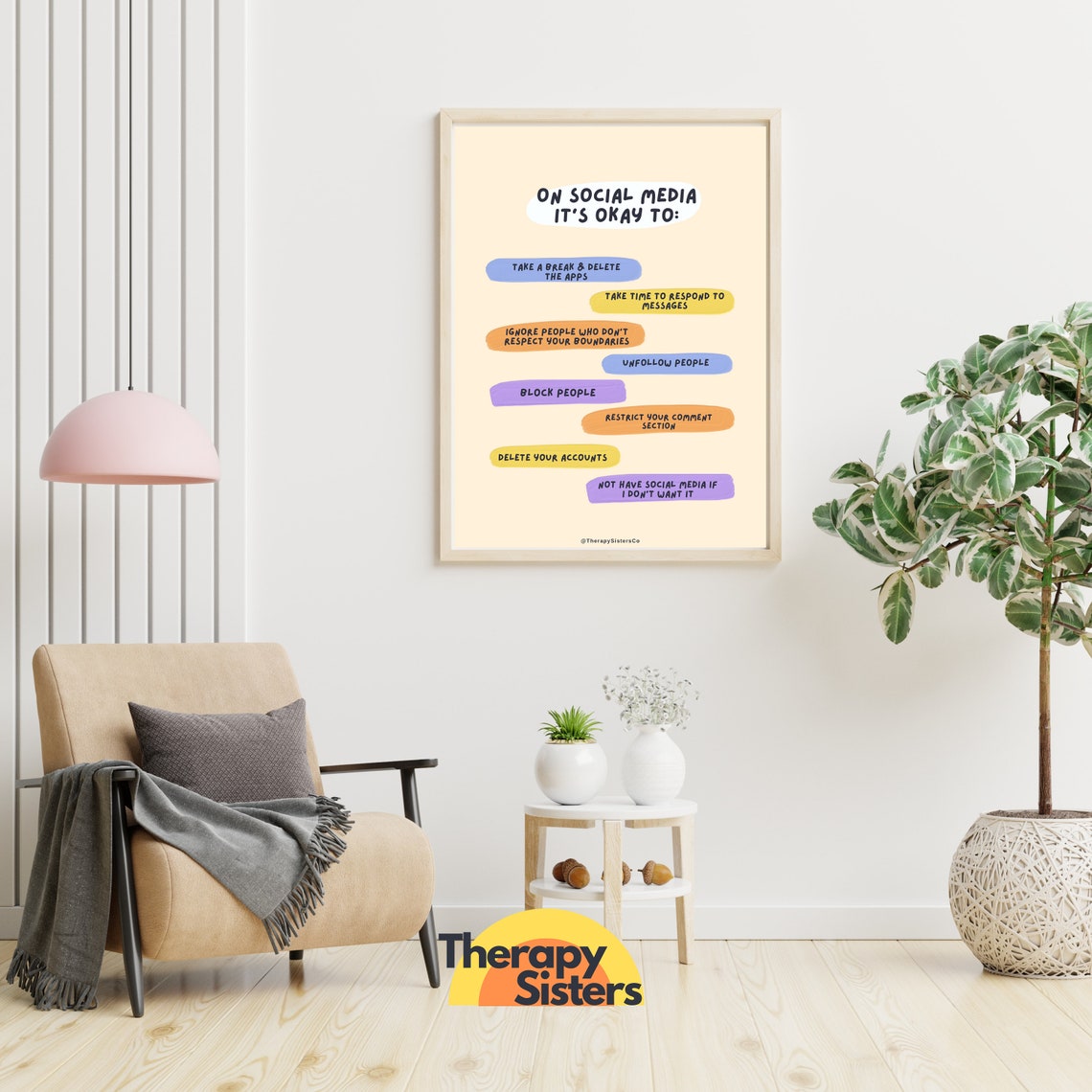 34 Anxiety Posters Therapy Office Decor Therapy Office Art Psychology ...