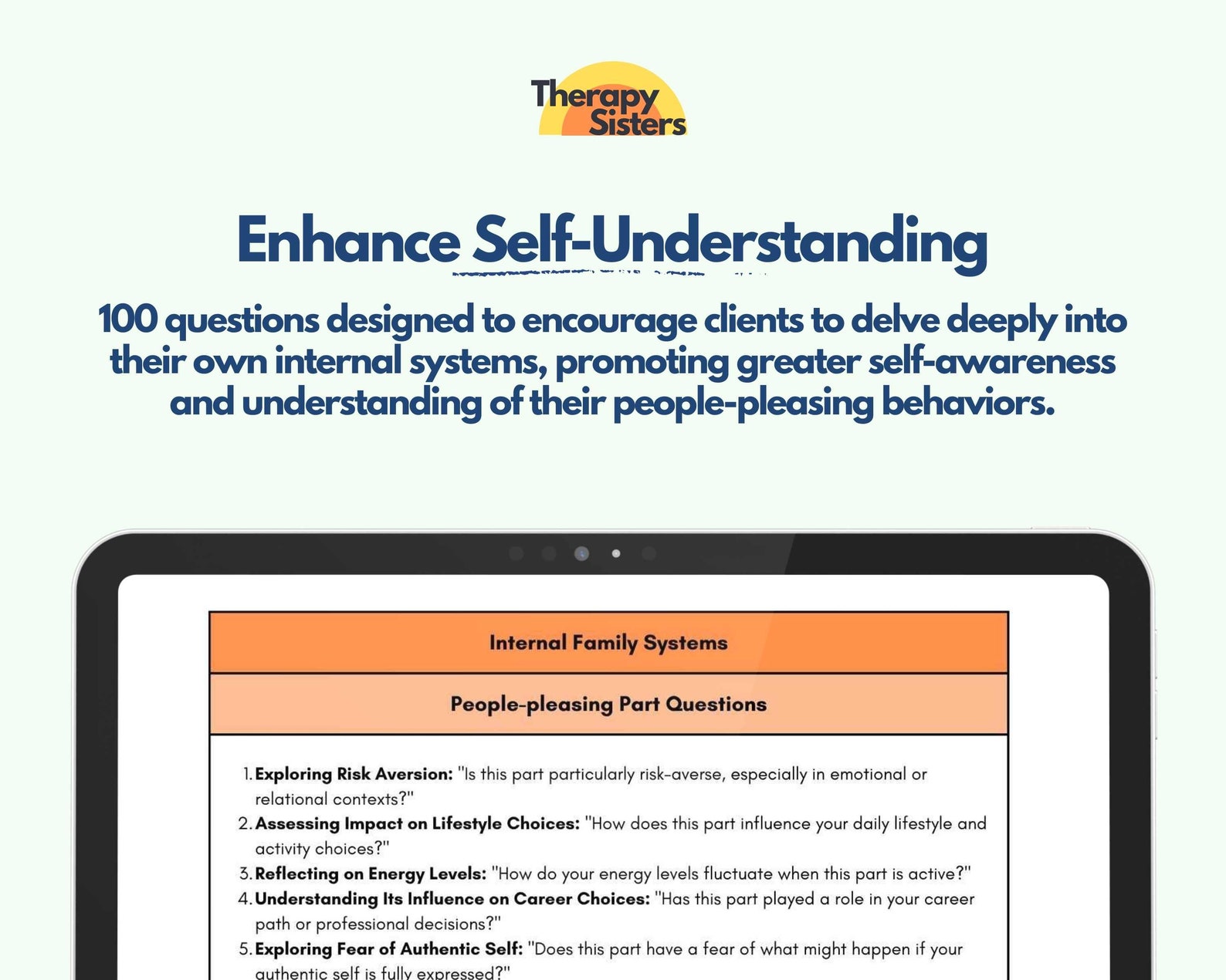 100 IFS People-pleasing Therapy Questions | Internal Family Systems ...