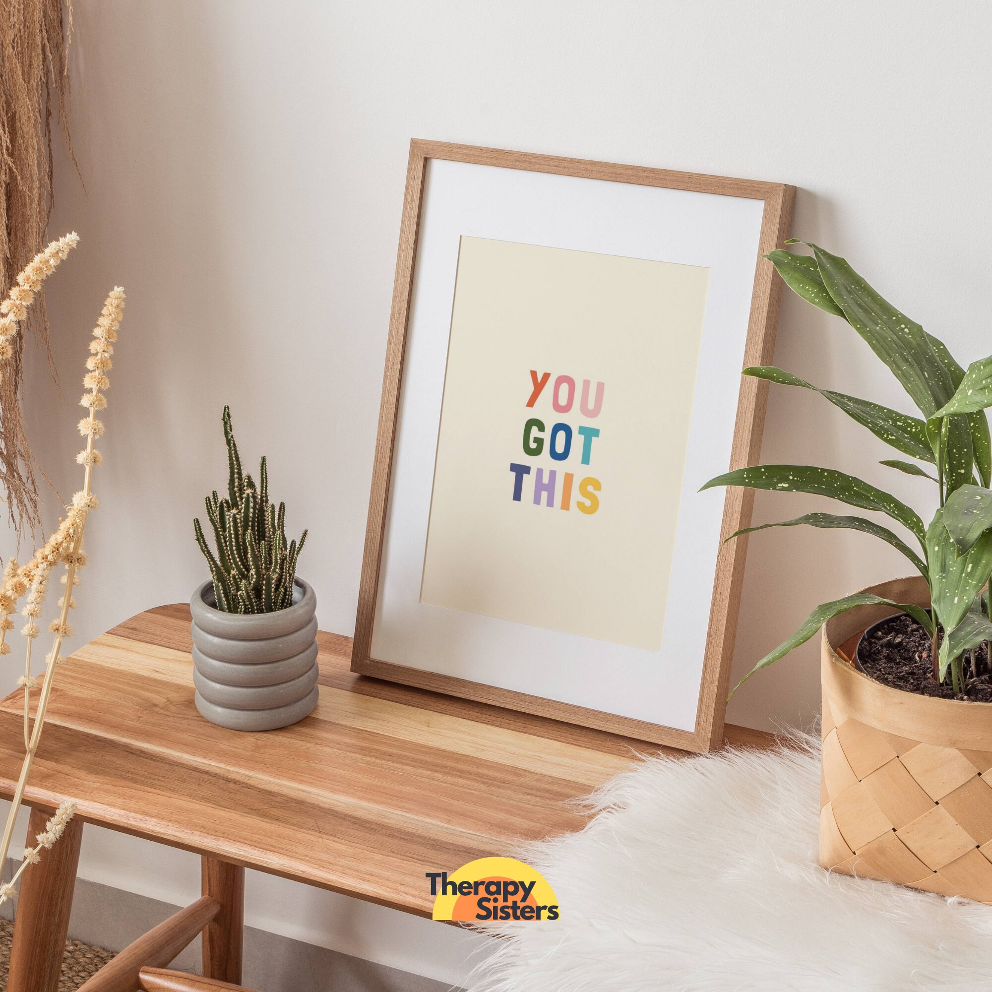 Positive Affirmation Poster Growth Mindset Vs Fixed Mindset Therapy ...