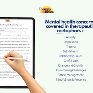 550 Therapy Metaphors Bundle | Therapy Interventions Therapy Cheat ...