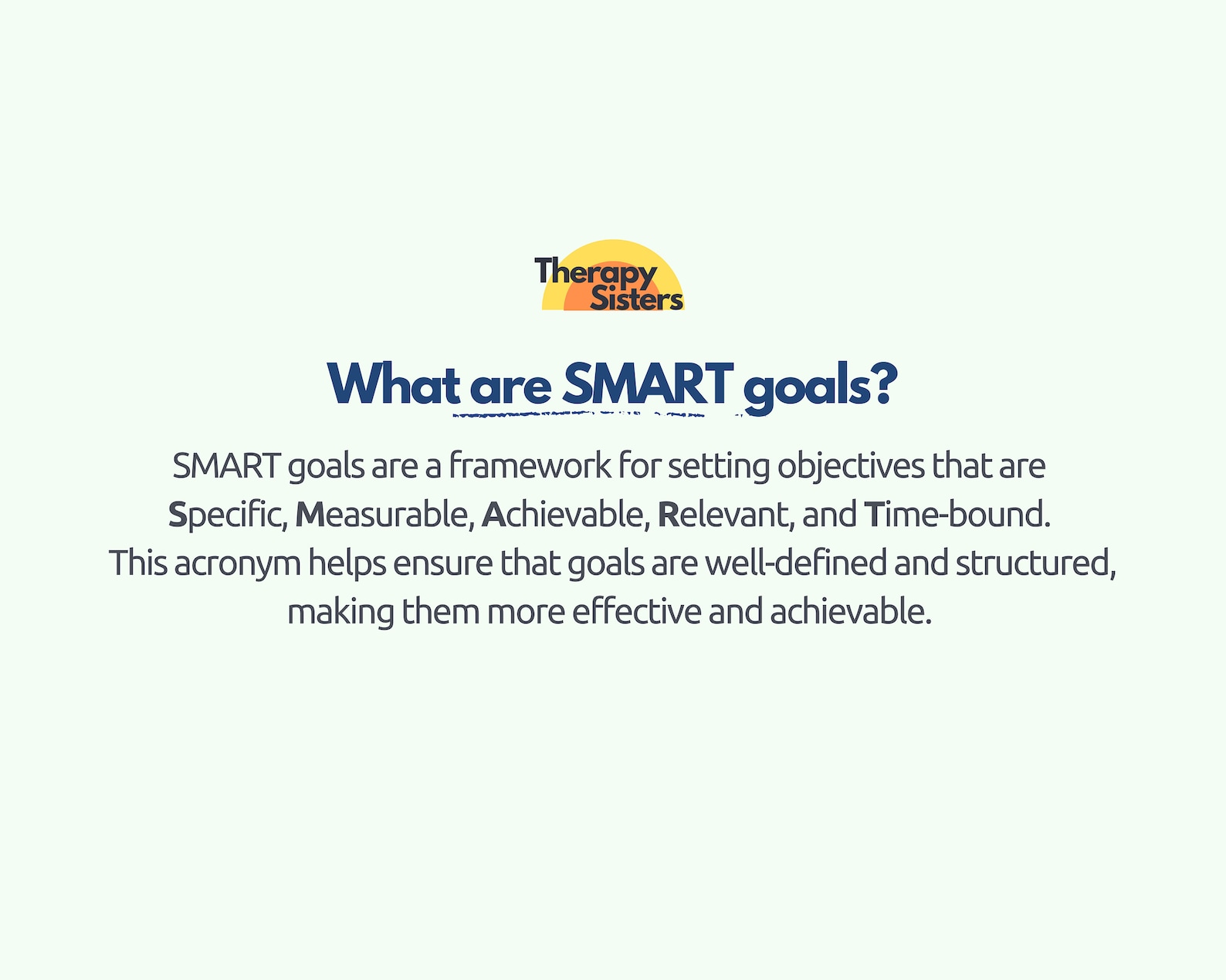SMART Goals Treatment Planning Guide | Therapy Interventions Therapy ...