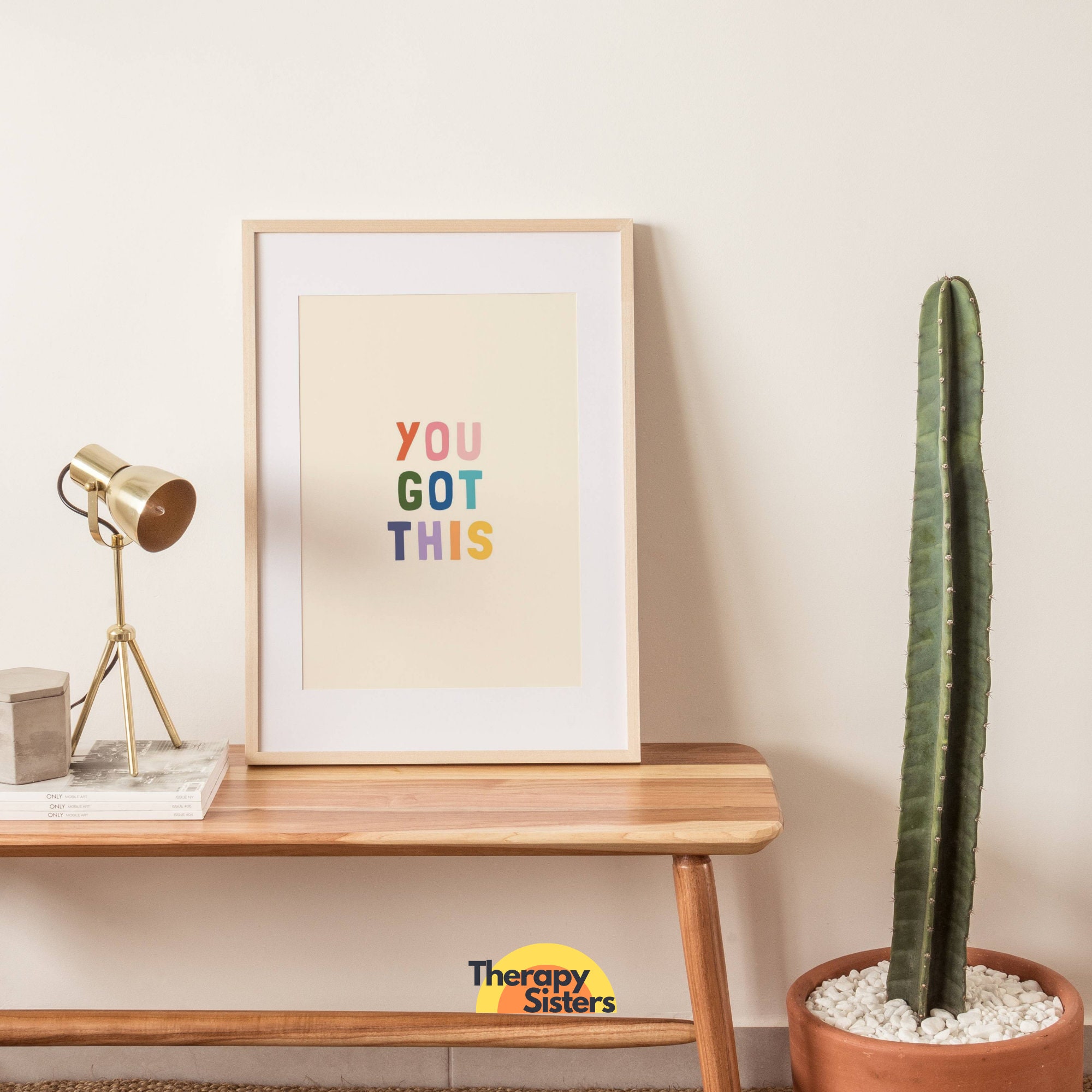 Positive Affirmation Poster Growth Mindset Vs Fixed Mindset Therapy ...