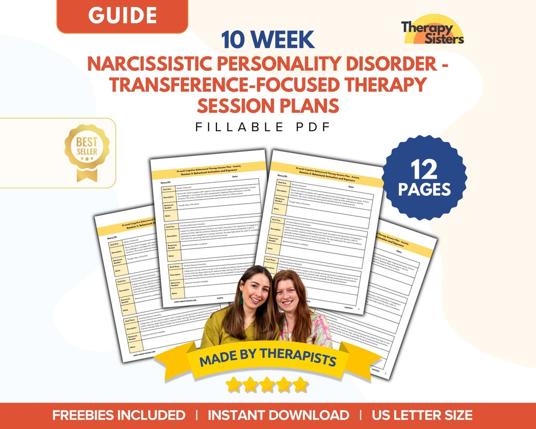 10 Week Transference-focused Therapy for NPD Session Plans | CBT ...