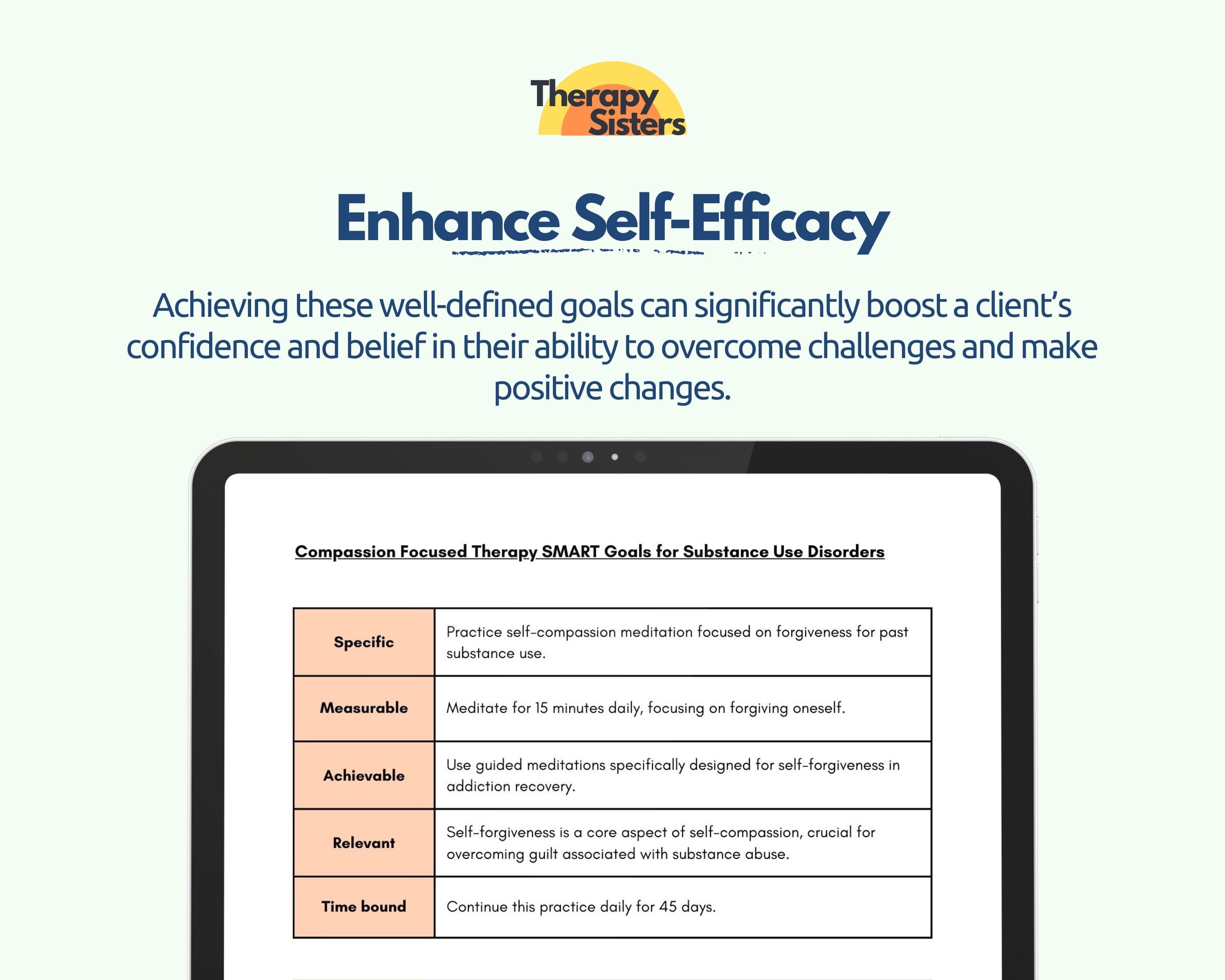 CFT SMART Goals for Addiction and Sobriety Treatment Planning ...