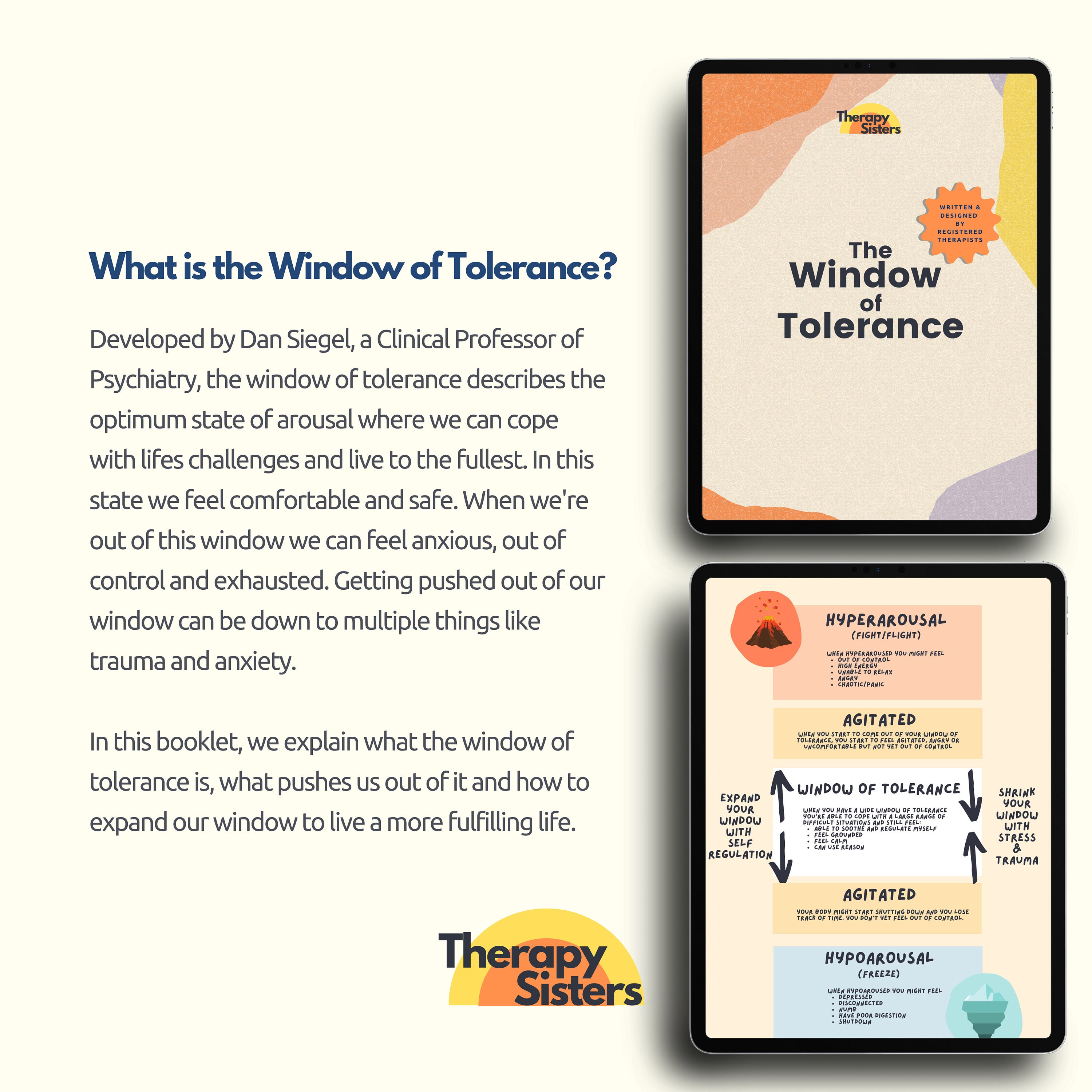 Window of Tolerance Worksheet Trauma Therapy DBT Therapy - Etsy Australia