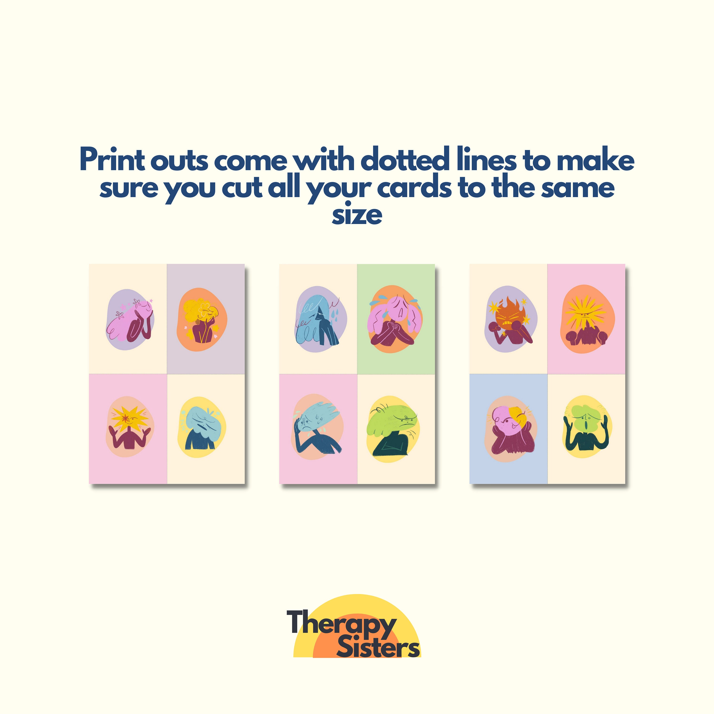 40 Adolescent Emotion Cards Teen Therapy Card Deck - Etsy