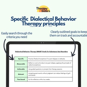 DBT SMART Goals for Sobriety and Addiction Treatment Planning ...