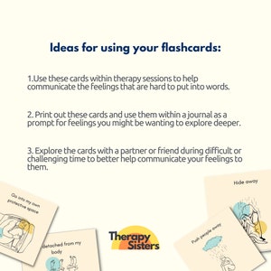 Trauma/ptsd Response Cards | Teen Therapy Card Deck Counselling Tool ...