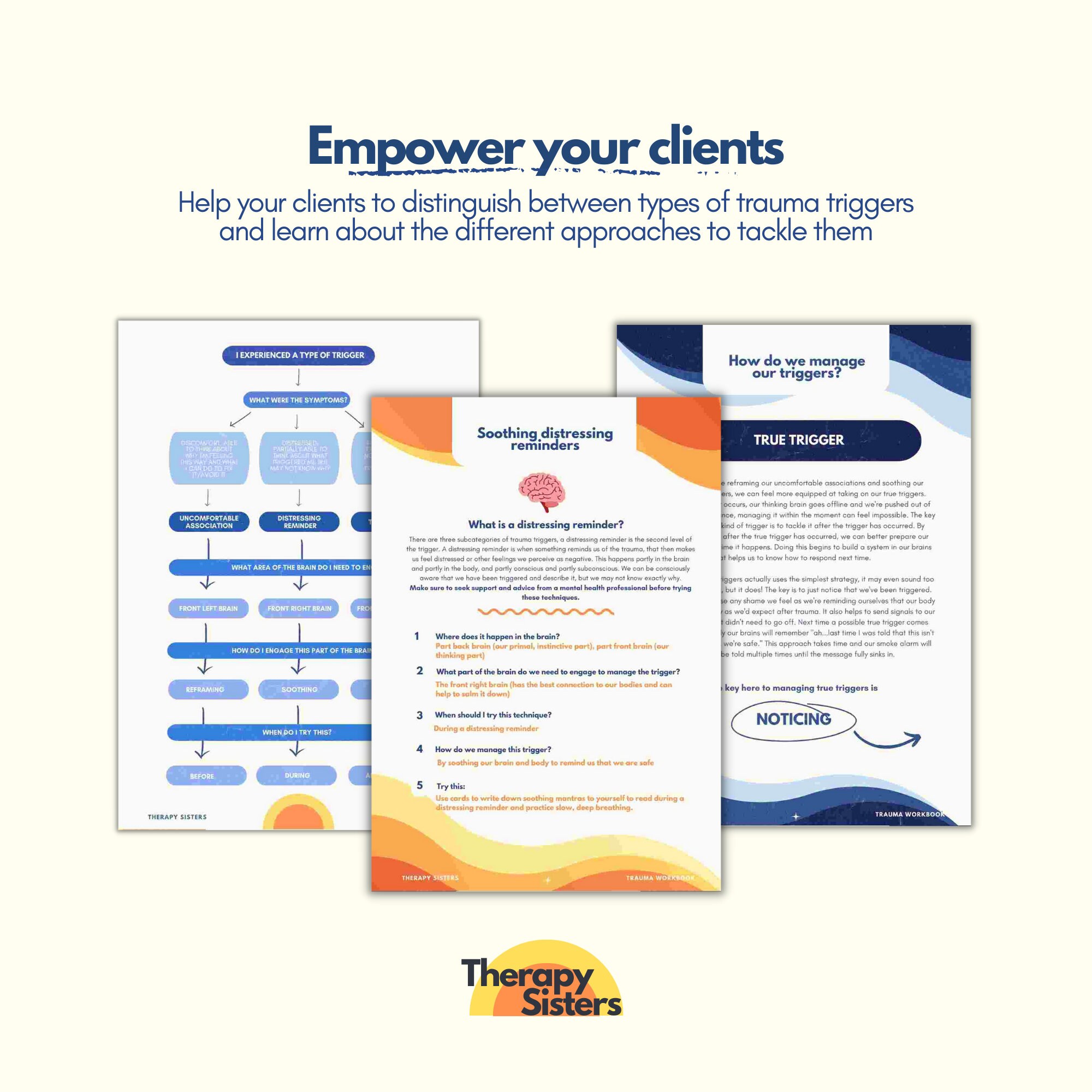 Trauma Mega Bundle Worksheets Psychoeducation Trauma Journal PTSD ...