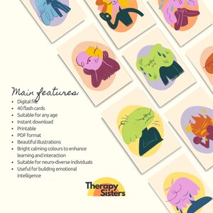 40 Teen Boys Emotion Cards | Conversation Starter Adolescent Emotions ...