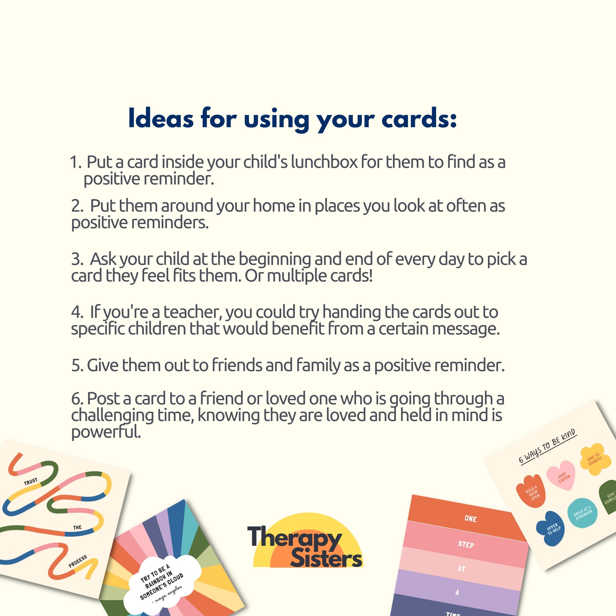 25 Positive Affirmation Cards Growth Mindset Flash Cards Encouragement ...