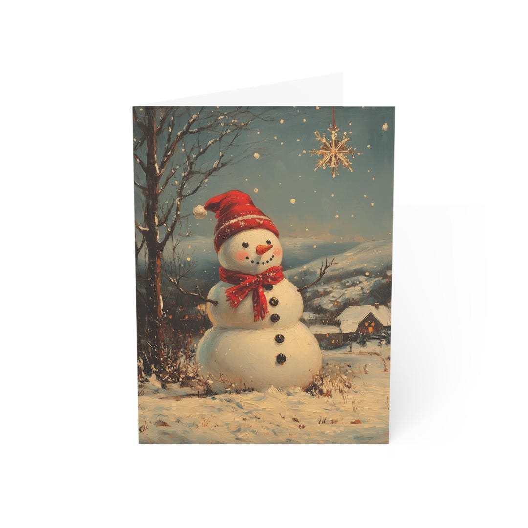 Holiday Magic Greeting Cards (blank Inside) - Etsy