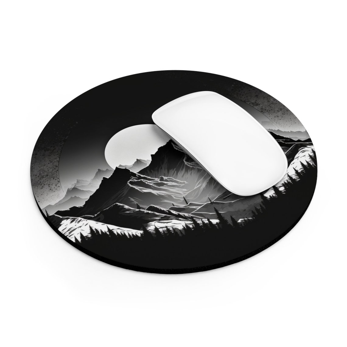 Silver Peaks Mouse Pad - Etsy