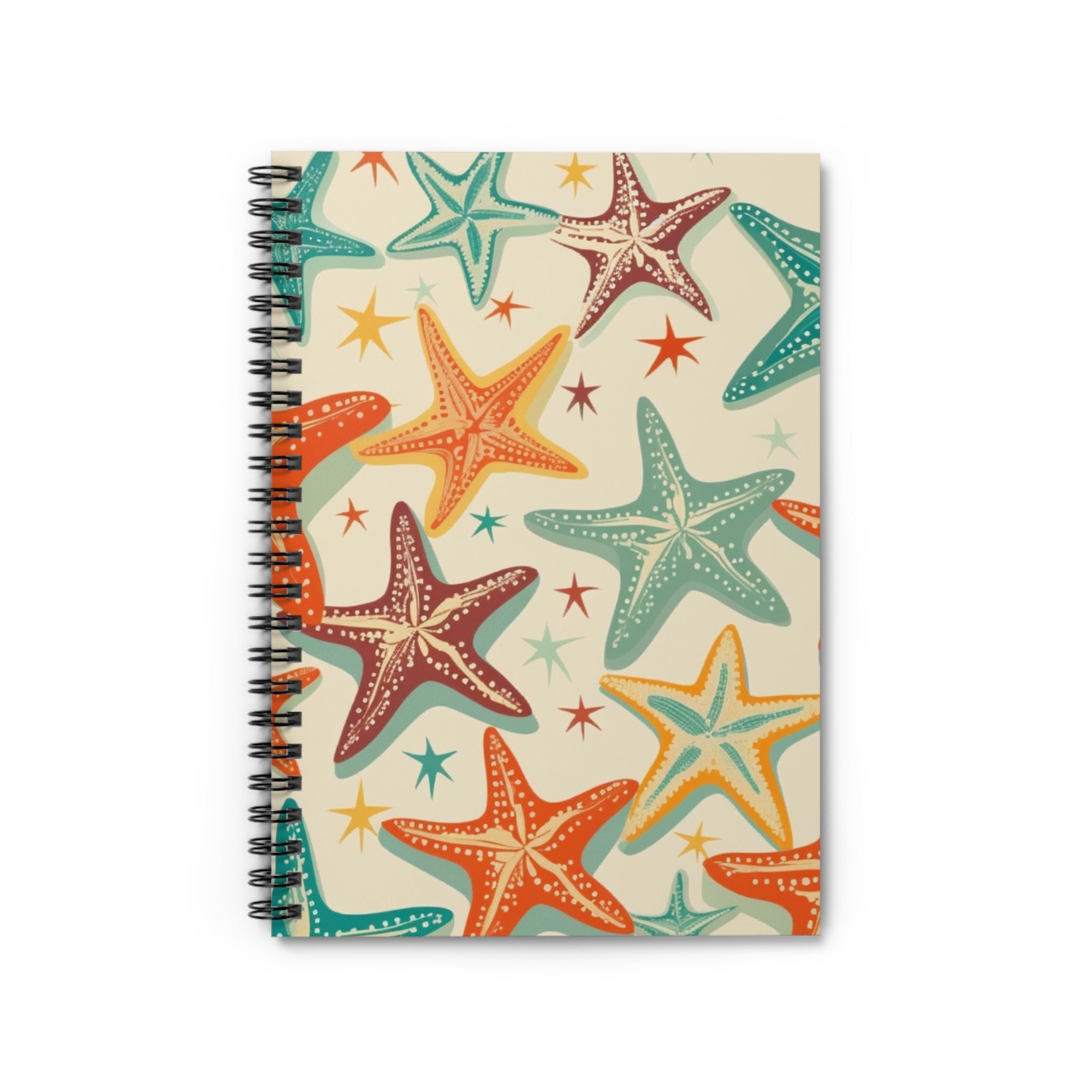 Starfish Extravaganza Spiral Notebook - Etsy