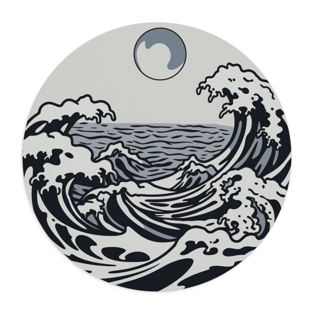 Dynamic Waves Mouse Pad - Etsy