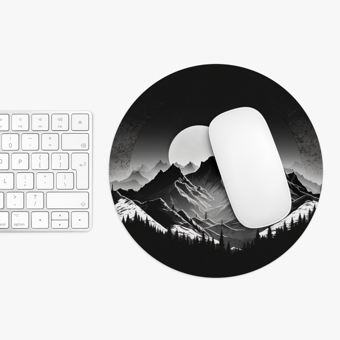 Silver Peaks Mouse Pad - Etsy