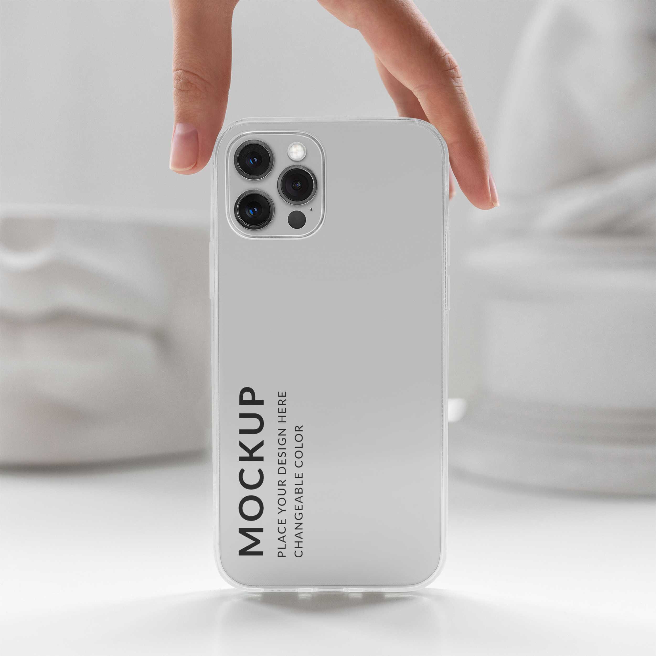 Phone Case Mockup, Different Colours Phone Case Mokcup, iPhone Case ...