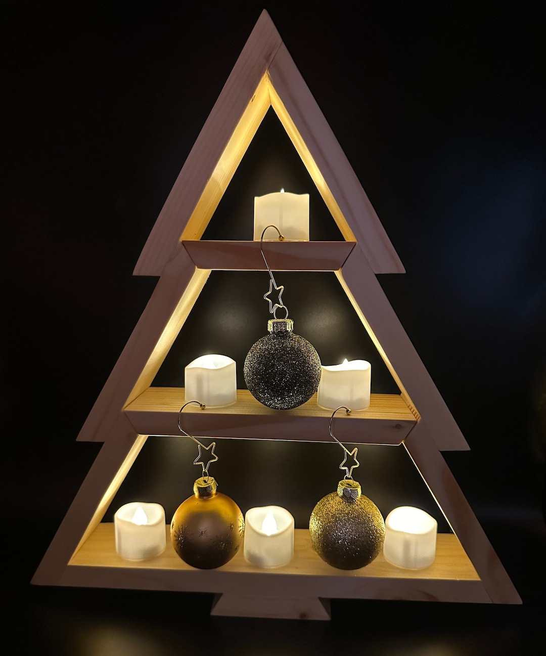 Weihnachtsbaum Holz schlicht, Deko Weihnachtsbaum - Etsy.de